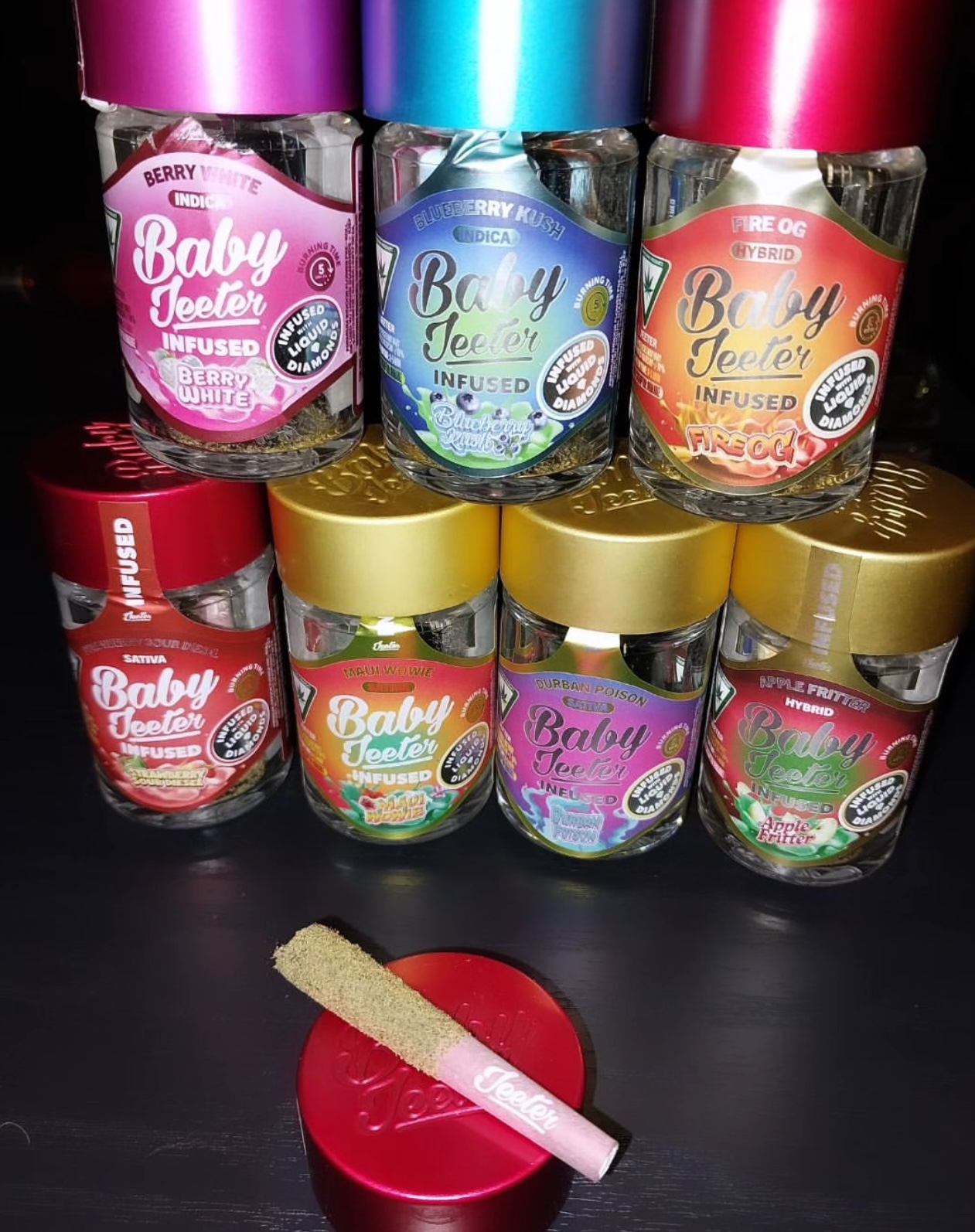 Buy Baby Jeeter Pre Rolls Online - THC Disposable Vapes